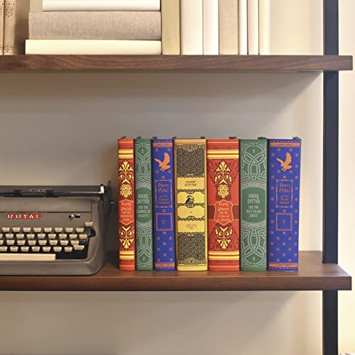Juniper Books Harry Potter House Mashup DUST Jackets ONLY | Custom Book Covers for Your 7-Volume Hardcover American Harry Potter Book Set published by Scholastic | J.K. Rowling | Books NOT Included