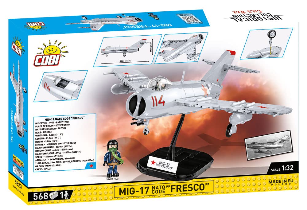 COBI Historical Collection Cold War MIG-17 Fresco (5823)