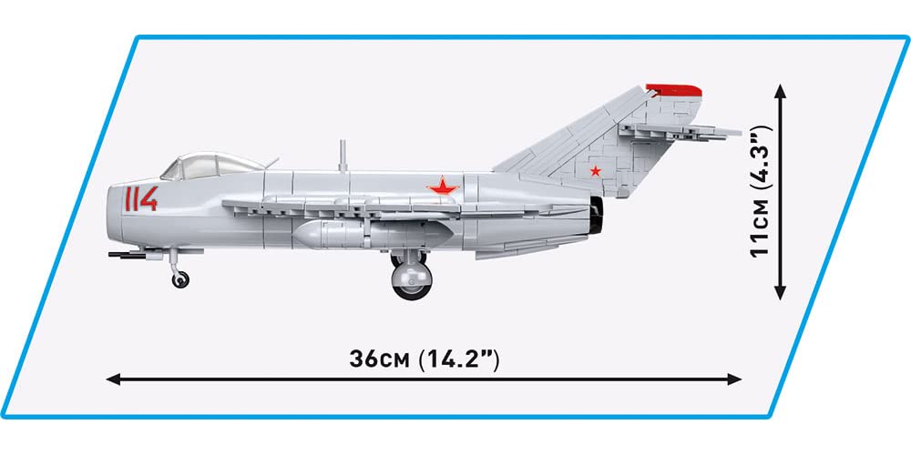 COBI Historical Collection Cold War MIG-17 Fresco (5823)