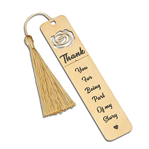 Teacher Gift Christmas Stocking Stuffers Thank You Gifts Bookmark Appreciation Gift for Teacher Mentor Employees Birthday Bookmark with Tassel for Friend Book Lover Coworker Graduation Leaving Present