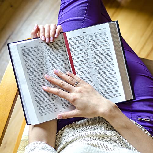 Prasacco 3 Pcs Bible Ribbon Bookmarks, Bible Verse Bookmarks Leather Bookmarks Bible Book Markers for Books Bible Accessories