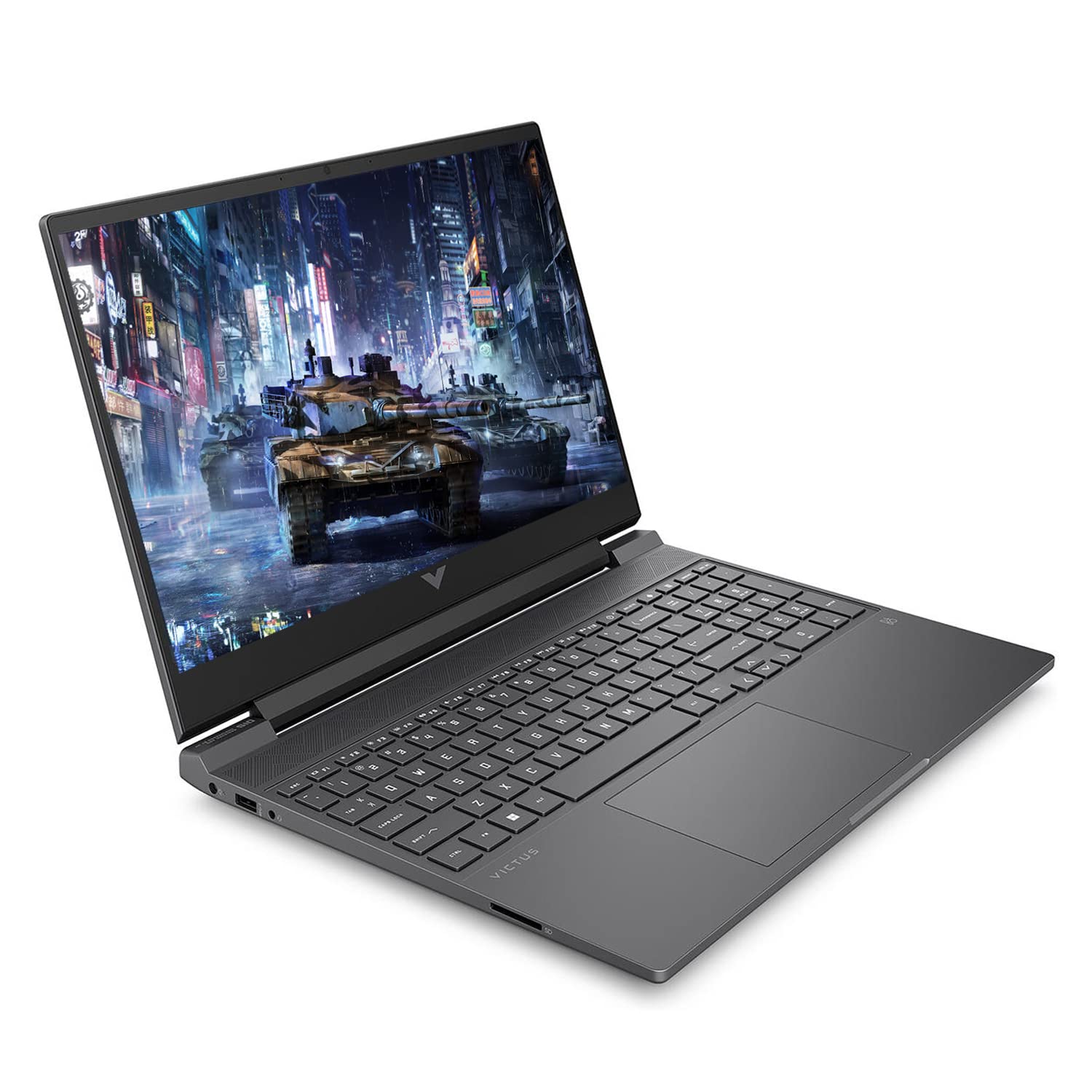 HP Victus Gaming Laptop, 15.6" FHD IPS 144Hz Display, AMD Ryzen 7 5800H, GeForce RTX 3050Ti, 32GB RAM, 1TB SSD, Webcam, HDMI, Backlit KB, Wi-Fi 6, Windows 11 Home