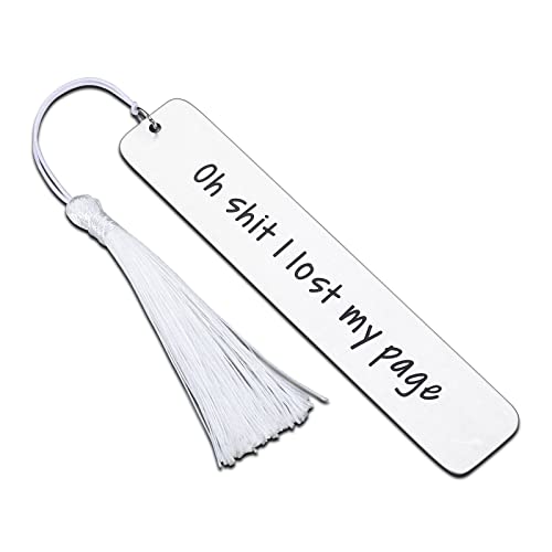 Funny Bookmark Gifts for Women,Book Lover Gift for Women Friend Birthday Christmas Gifts for BFF Her Spicy Reader Book Club Gifts, Female Friend Valentines Day Graduation Gifts for Son Daughter