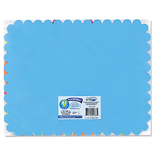 ArtSkills 11" x 14" Poster Boards Shapes School Project Supplies, Neon, 5 Pack