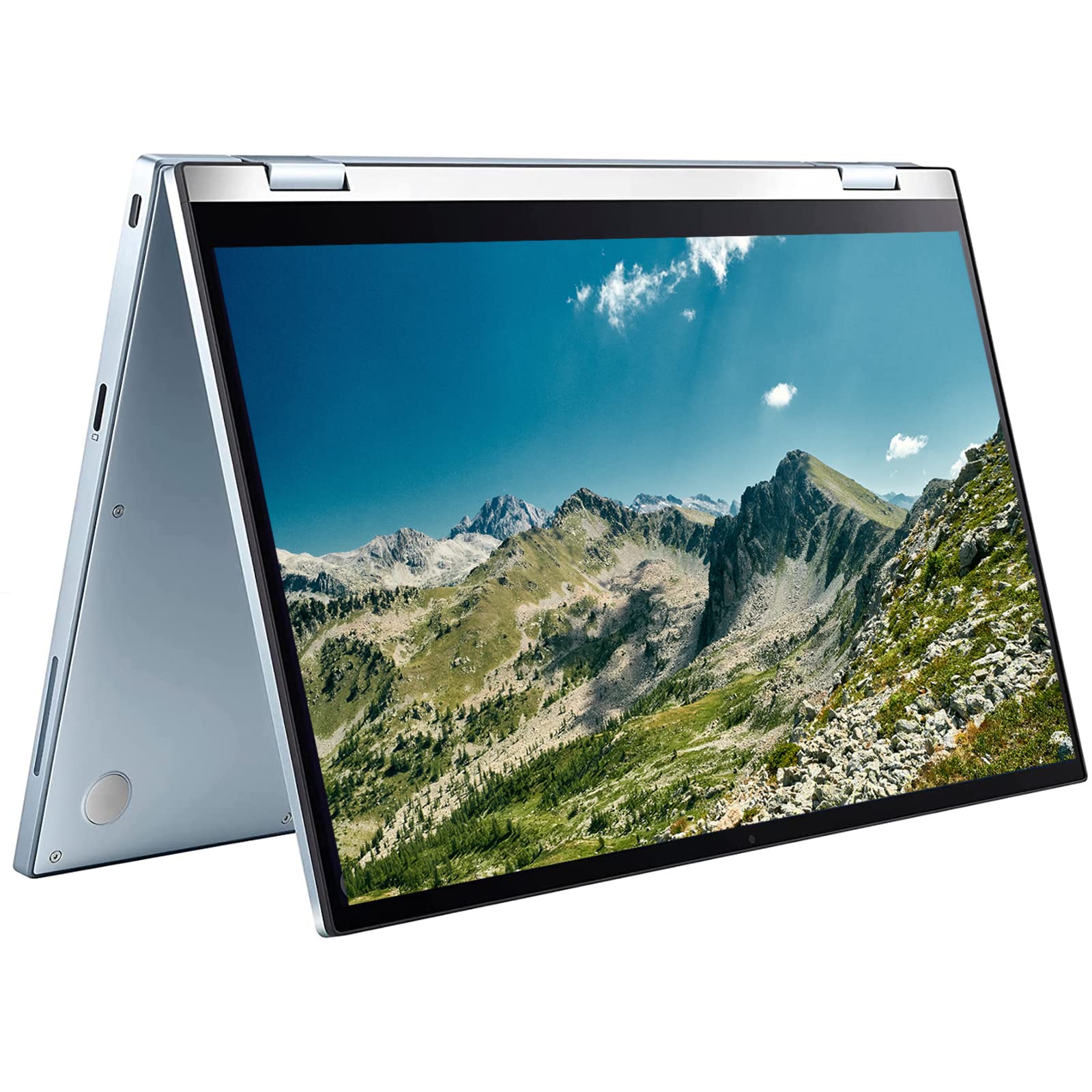 Asus 2022 Chromebook Flip 14'' FHD 2-in-1 Touchscreen Convertible Laptop Computer for Home and Student, Intel Core M3-8100Y, 8GB RAM 64GB eMMC + 128GB SD Card, HD Graphic, Webcam, Chrome OS
