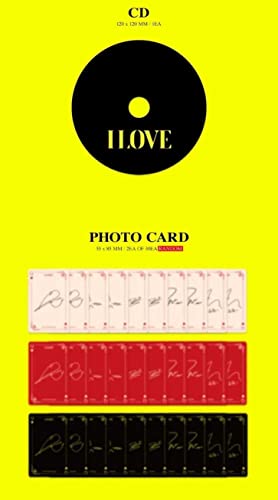 (G)I-DLE 5th Mini Album I Love X-File Version Gidle Package Booklet Lyric Paper CD Photo Card Sticker Bookmark Mini Poster Package