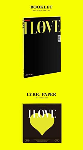 (G)I-DLE 5th Mini Album I Love X-File Version Gidle Package Booklet Lyric Paper CD Photo Card Sticker Bookmark Mini Poster Package