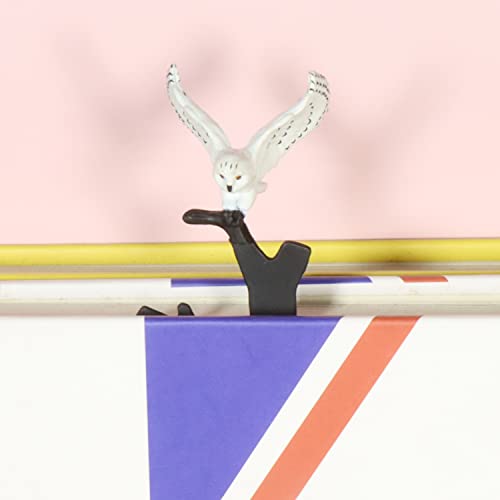 Creative Wizard Snowy Owl Bookmark Novelty Book Mark from The Magic School