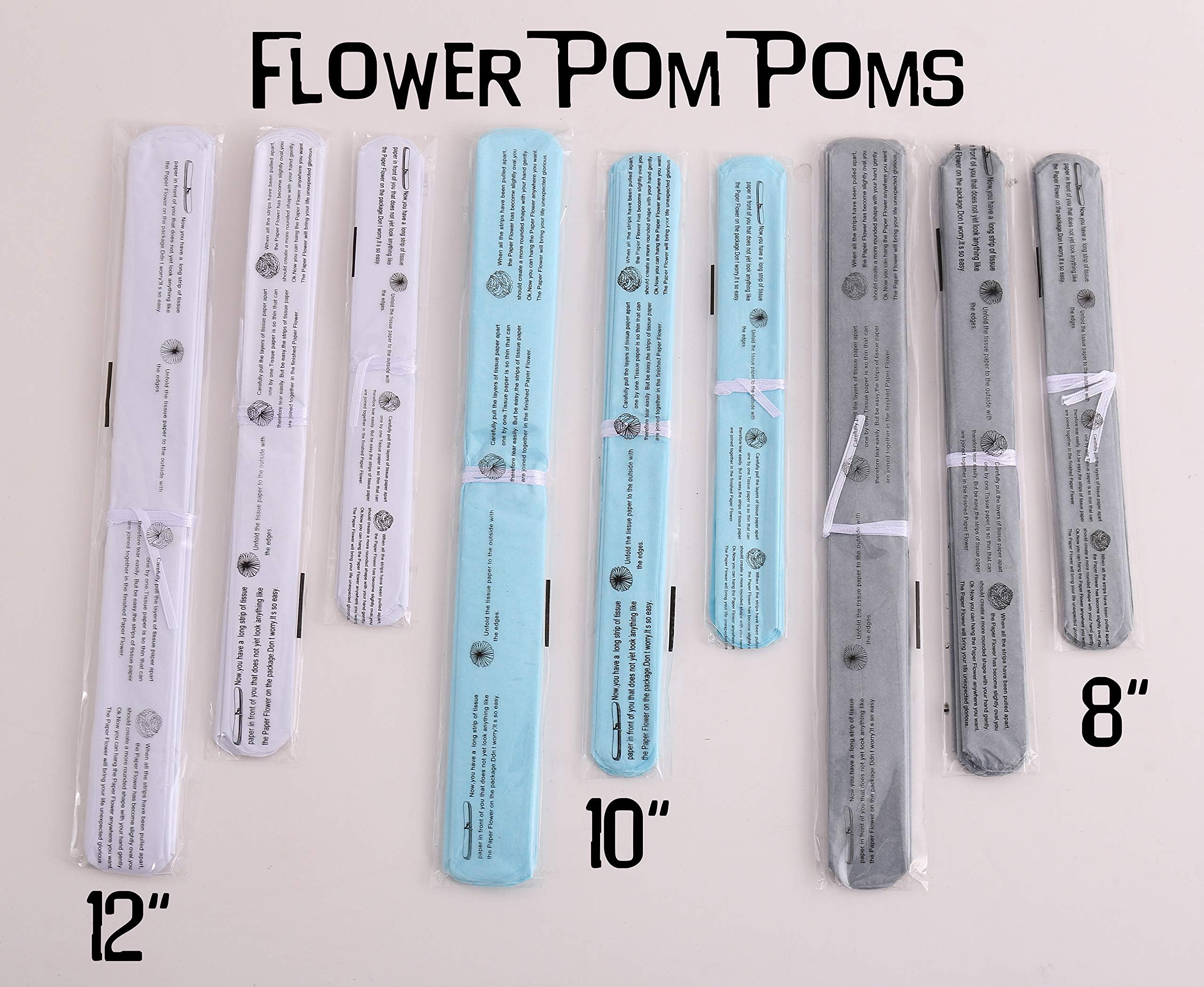 luckylibra Boy baby shower decorations, It is a Boy Banners Elephant Garland and Paper Lantern Paper Flower Pom Poms (Blue White Grey)