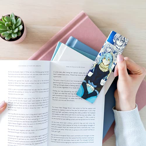 Bookmarks Metal Ruler That Bookography Time Measure I Tassels Got Bookworm Reincarnated - As - A - Slime - Collage for Christmas Ornament Bookmark Reading Markers Book Gift Biblio