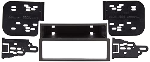 Metra 99-7874 Single/Double DIN Installation Kit for 2008-2009 Honda Accord 08-UP W/O Dual A/C & SCOSCHE HA1AA2B Compatible with Select 2008-Up Honda Vehicles Wire Harness & Antenna Adapter Bundle