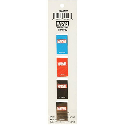 Ata-Boy Marvel Superhero Logo Bookmark"Captain America, Spider-Man, Daredevil, The Punisher" Marvel Magnetic Bookmarks (4 Set) Avengers Gifts & Merchandiseā¦
