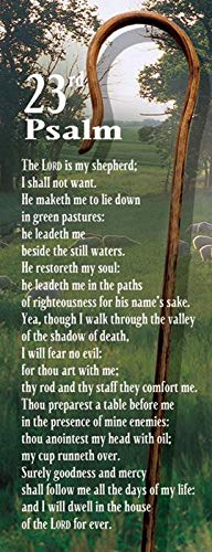 The 23rd Psalm Bookmark (Package of 25)