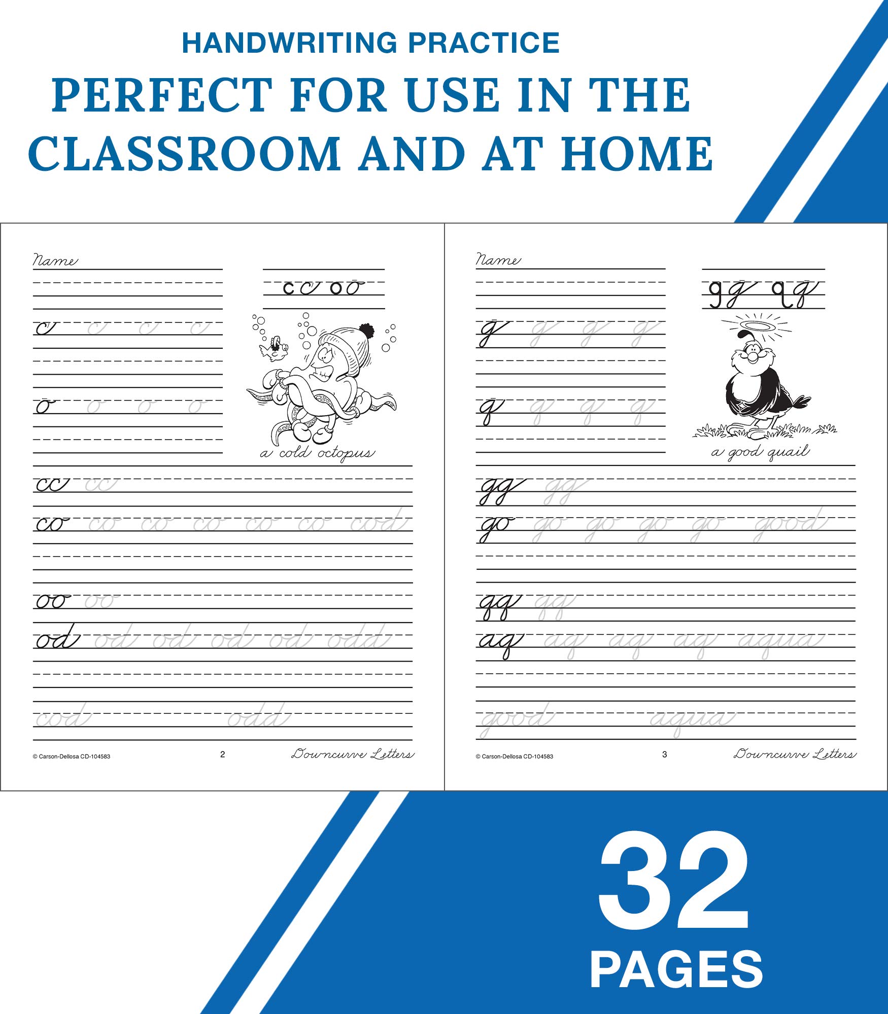 Beginning Traditional Cursive Handwriting Workbook for Kids, Handwriting Practice for Cursive Alphabet and Numbers (Learning Spot)