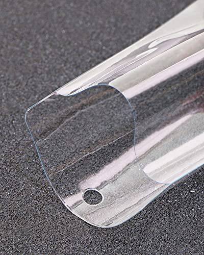 Clear Bookmark Sleeves Penta Angel 20Pcs Plastic Blank Photobooth Frames Vinyl Book Markers Cover Holder with Hole for Students Reading Wedding Valentine’s Gift Party Favor, 6.69x2.28’’ (20)
