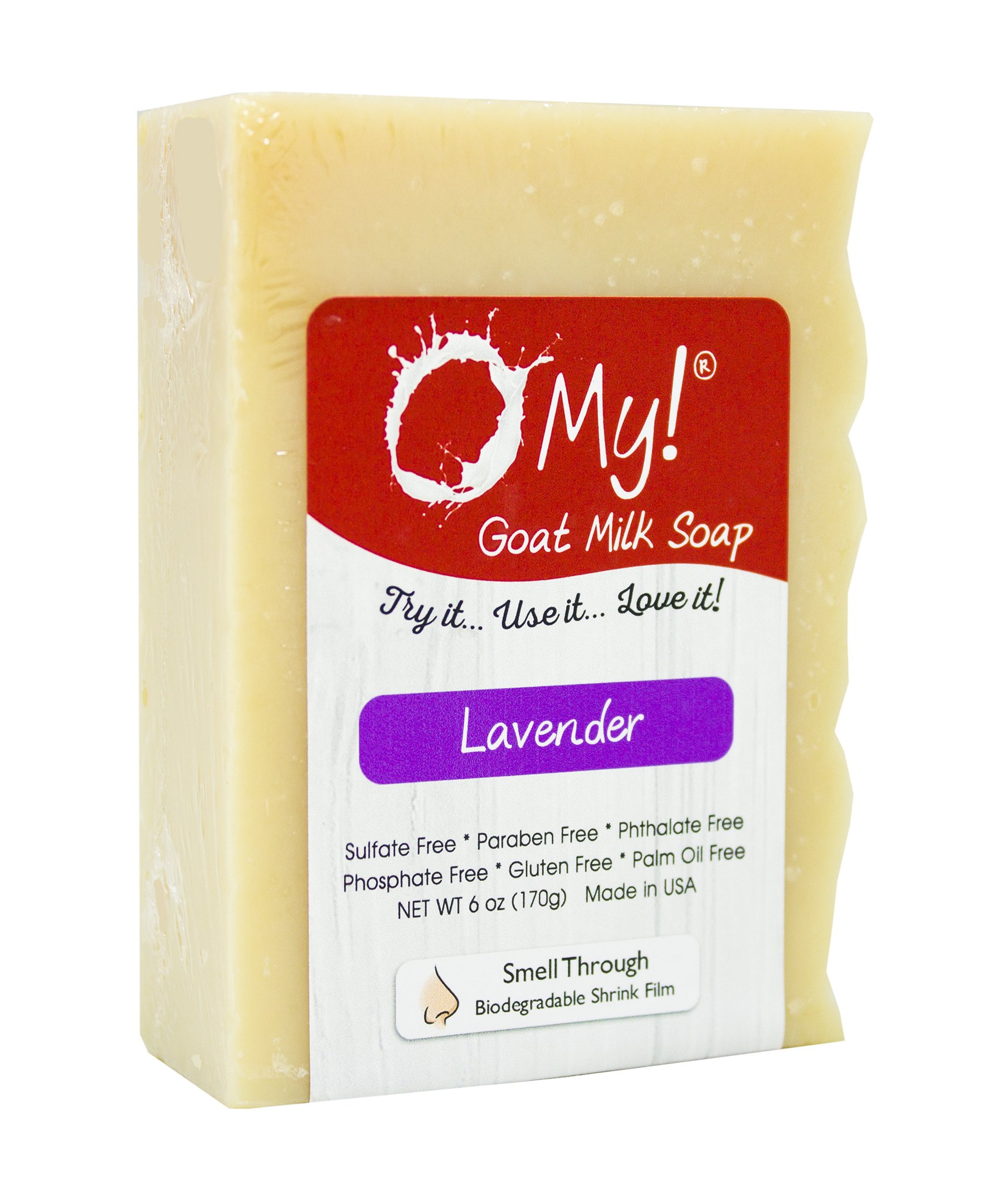 O My! Goat Milk Lotion | Made with Farm-Fresh Goat Milk | Shea Butter and Vit E | Free of Parabens & More | Handcrafted in USA