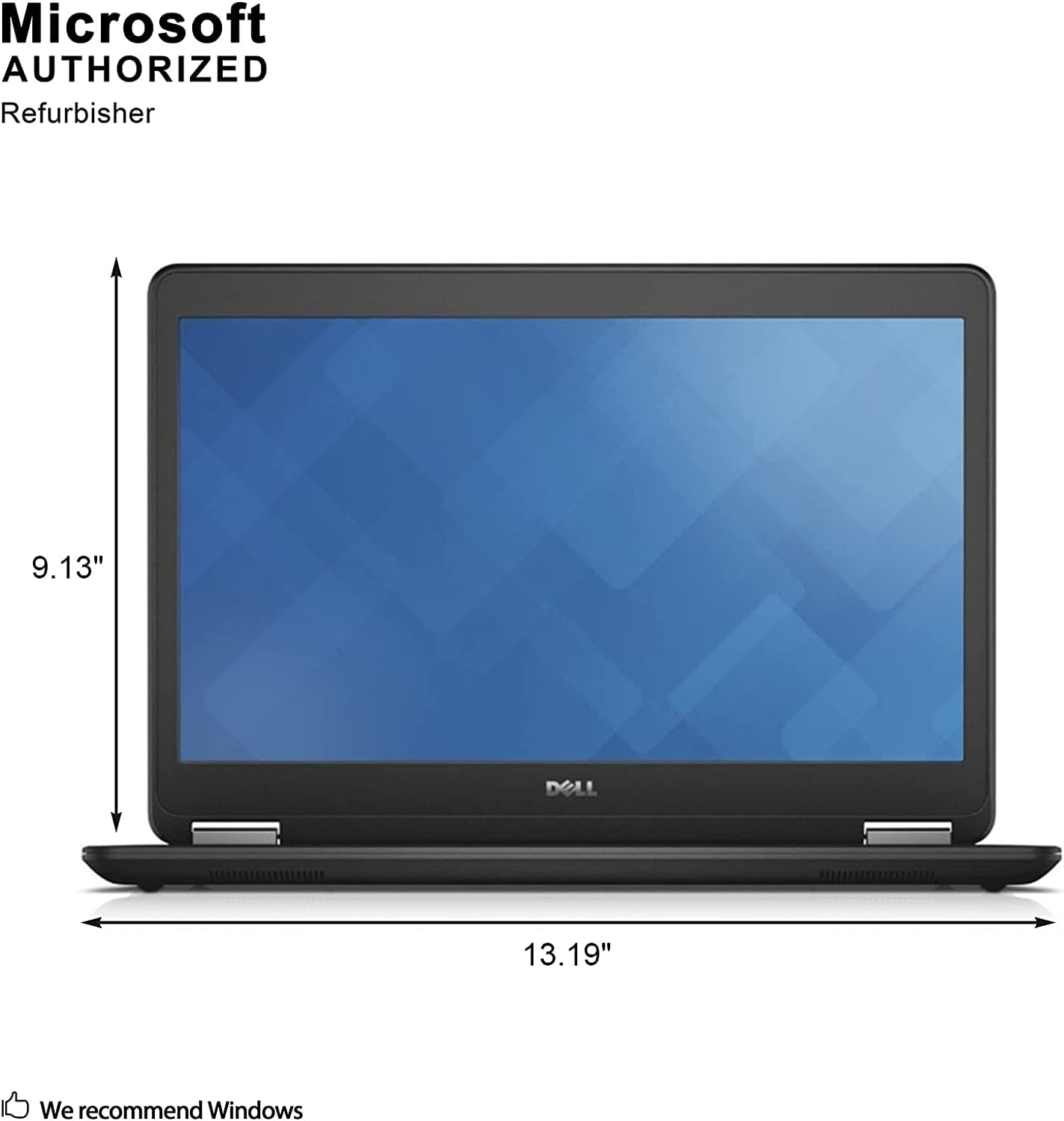 Dell Latitude E7470 Ultrabook, 14inch QHD Touchscreen (Intel Core i5-6300U, 8 GB DDR4, 256 GB SSD) Windows 10 Pro (Renewed)