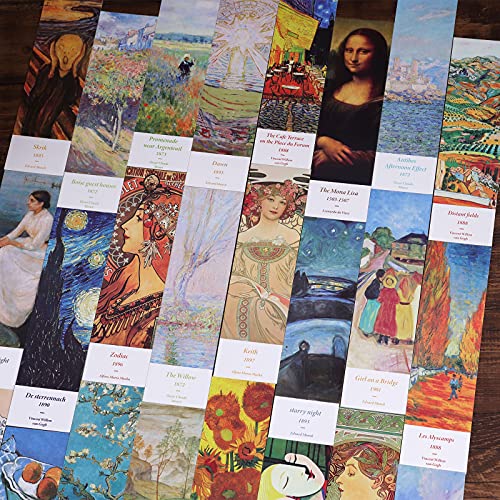 Dizdkizd 30pcs Vintage Bookmarks