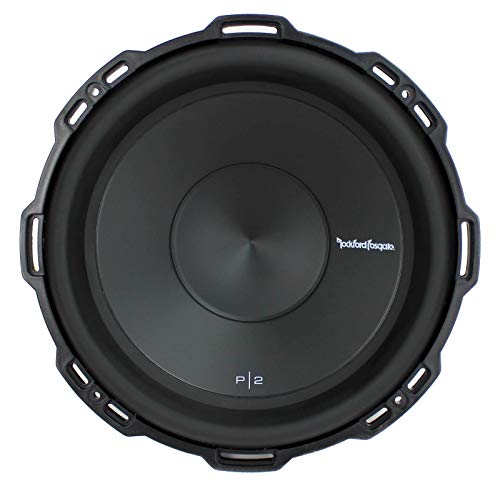 2) Rockford Fosgate P2D2-12 12" 1600Watt 2-Ohm Punch Series Car Audio Subwoofers