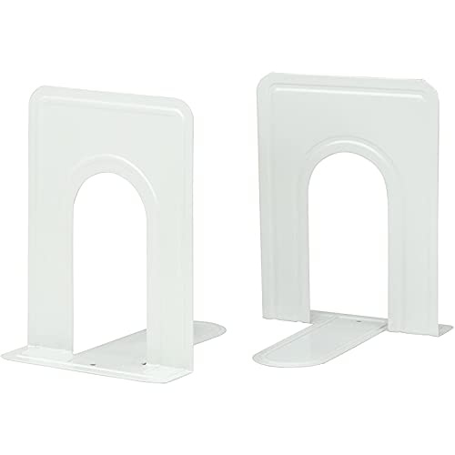 Heavy Duty Metal Bookends for Shelves, Modern Home Decor (6 Pairs)