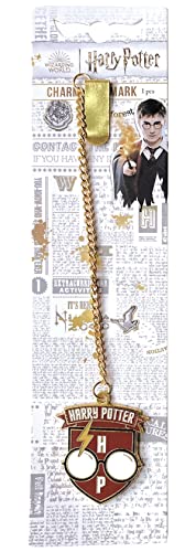 Paper House Productions Harry Potter Glasses Crest Enamel Charm Chain & Clip Bookmark