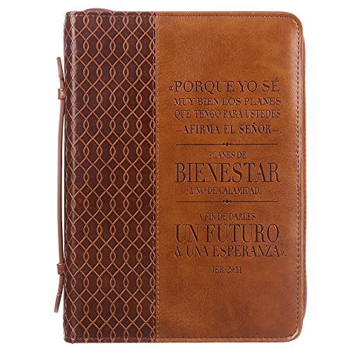 Jeremiah 29:11 Two-tone Bible / Book Cover - Forro para Biblia