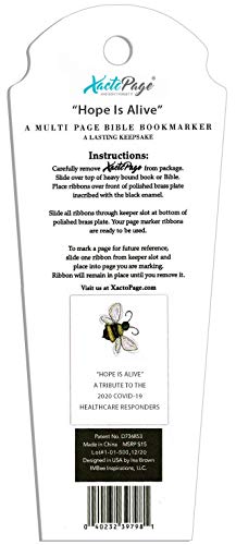 The Patented XactoPage Multi Page Marker Featuring 8 Satin Ribbons (Royal Blue)