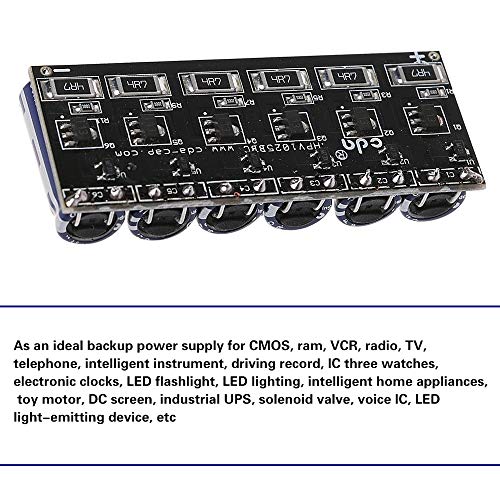 SaiDian 1 Pcs 16V1F/2F 16V 1.6F Farad Capacitor Module 2.7V 10F Super Capacitors,with Protection Board