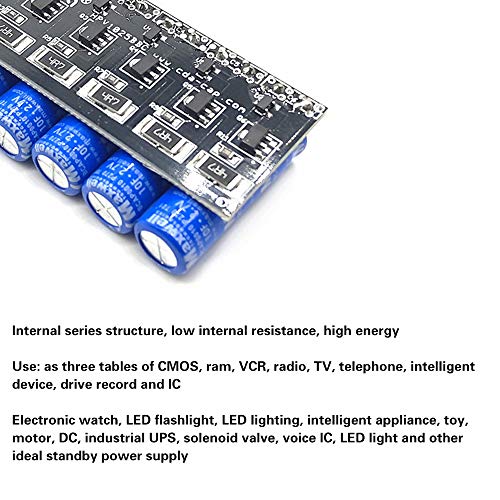 SaiDian 1 Pcs 16V1F/2F 16V 1.6F Farad Capacitor Module 2.7V 10F Super Capacitors,with Protection Board