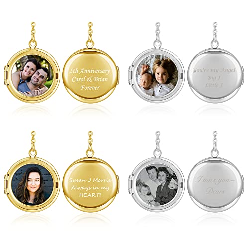 Personalized Master Metal Photo Bookmark Feather Bookmark Custom Picture Locket Pendant for Men Women Readers Book Worms Birthdays Christmas Valentine's Day Memorial Gift Silver 1pc