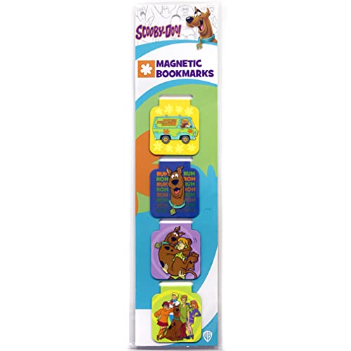 Ata-Boy Scooby Doo Bookmark, Scooby Doo Cartoon Magnetic Bookmarks (4 Set) Scooby Doo Gifts & Merchandiseā¦