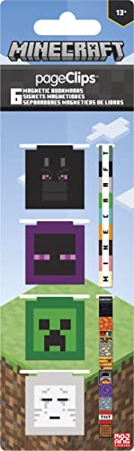 Minecraft Magnetic Page Clips (6-Pack) Stationery