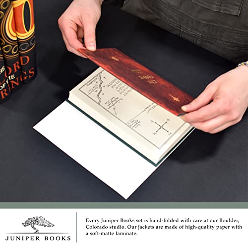 Juniper Books The Hobbit | Special Edition Hardcover Book with Custom Designed Dust Jacket | Author J.R.R. Tolkien