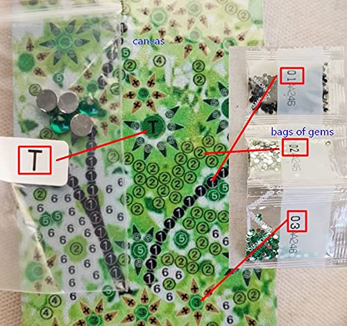 4 Pack 5D Diamond Painting Bookmarks Beautiful Four Seasons Trees Leather Tassel Bookmark with Diamond Painting Kits for Adults and Kids,8.3x2.4 Inch