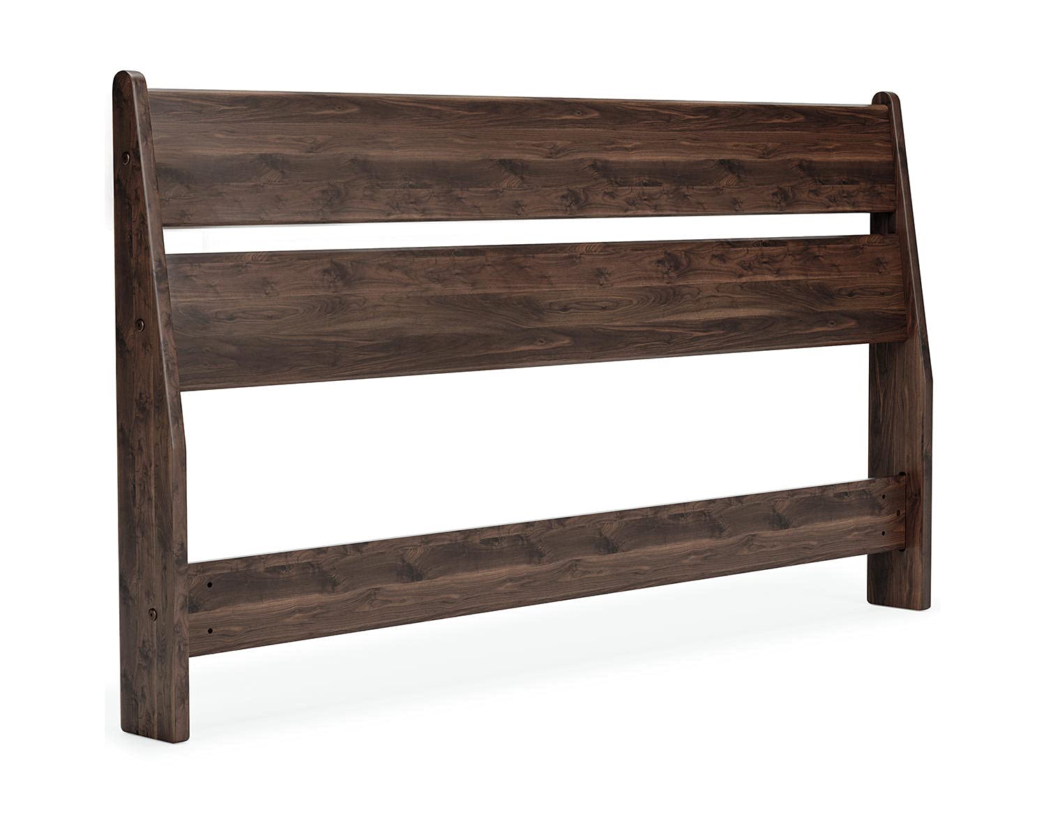 Signature Design by Ashley Calverson Modern Open Slat Panel Headboard ONLY, Queen, Brown