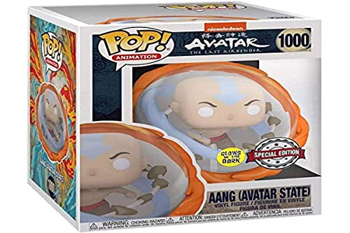 Avatar: The Last Airbender - Aang Avatar State Glow US Exclusive 6" Pop! Vinyl [RS]
