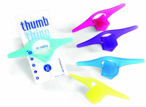 Thumb Thing Book Page Holder and Bookmark, Medium, colors may vary (TPG-TT2)