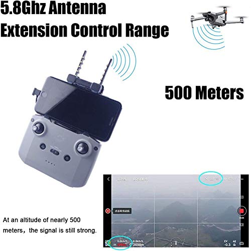 Skyreat Antenna Range Extender Yagi-UDA 5.8Ghz Signal Boosters for DJI NEO/Mini 2 SE/Mini 4K | Mini 3 Pro | Mavic Air 2 Drone RC-N1 / RCN2 /RCN3 Conrtoller Accessories