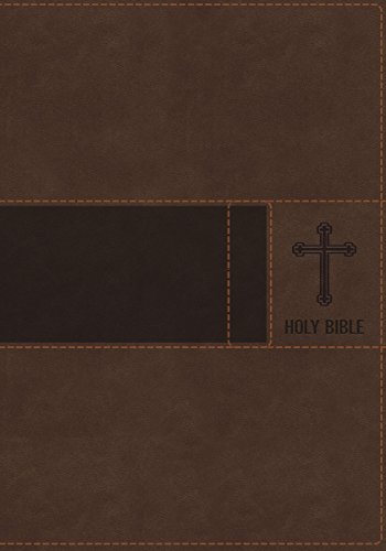 NIV, Gift Bible, Leathersoft, Brown, Red Letter Edition