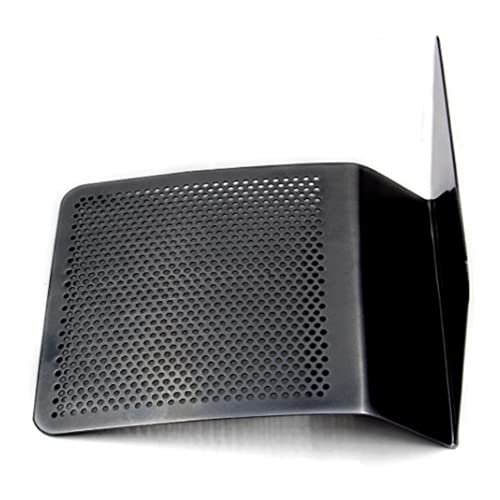 1InTheOffice Bookends for Shelves, Metal Mesh Bookends Heavy Duty, 5.71" Wire Mesh Book Ends, Matte Black, Each, 2 Pairs