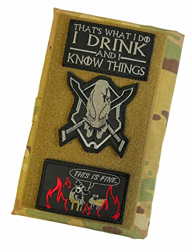 OCP Green Military Log Book Cover, Army Tactical Notebook Cover, OCP Book Cover 5.5”X 8”