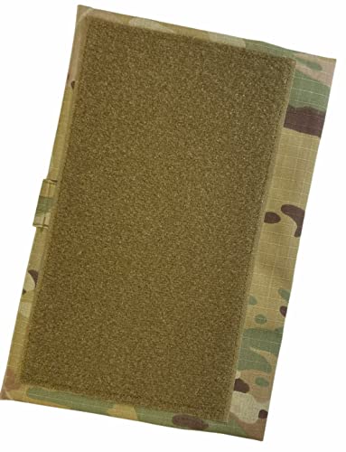 OCP Green Military Log Book Cover, Army Tactical Notebook Cover, OCP Book Cover 5.5”X 8”
