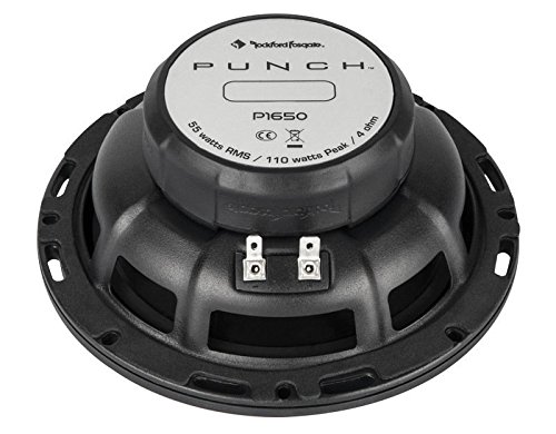 Pair of Rockford Fosgate P1650 6.5'' 2-Way Full Range Car Audio Coaxial Speakers