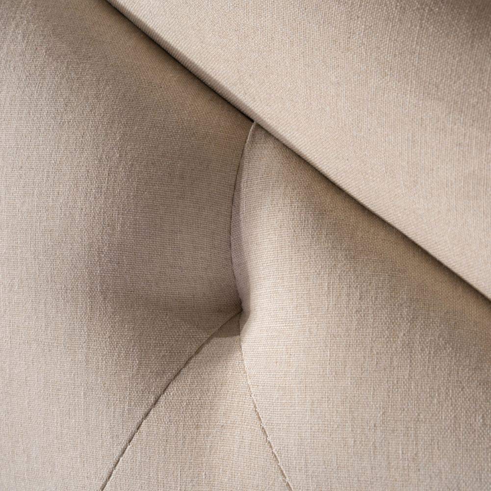 Christopher Knight Home Angelica Tufted Fabric Headboard, Queen, Beige