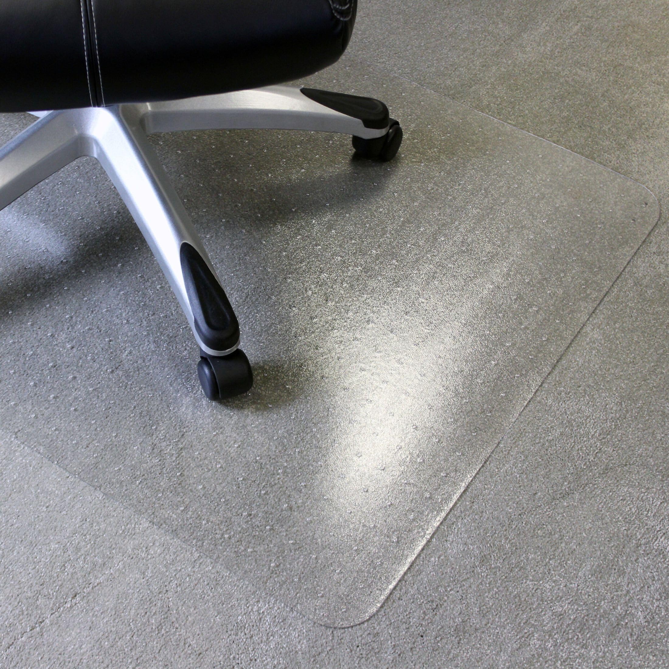 Marvelux 36" x 48" Heavy Duty Polycarbonate Office Chair Mat for Low, Standard and Medium Pile Carpeted Floors | Rectangular Transparent Carpet Protector | Shipped Flat | Multiple Sizes