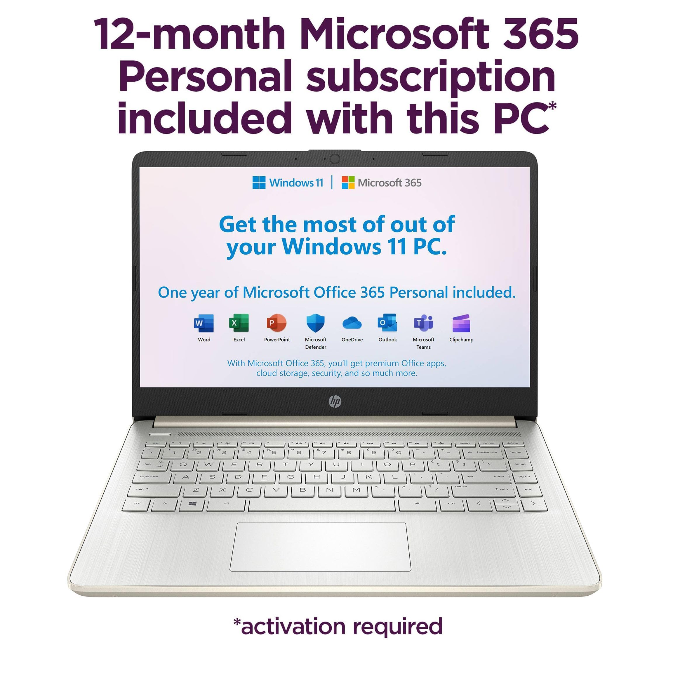 2021 HP 14" FHD Display Laptop Computer, 10th Gen Intel Core i3-1005G1 Processor, 8GB RAM, 512GB PCIe SSD, Backlit Keyboard, HD Webcam, HD Audio, HDMI, Windows 10 S, Silver, 32GB Snow Bell USB Card