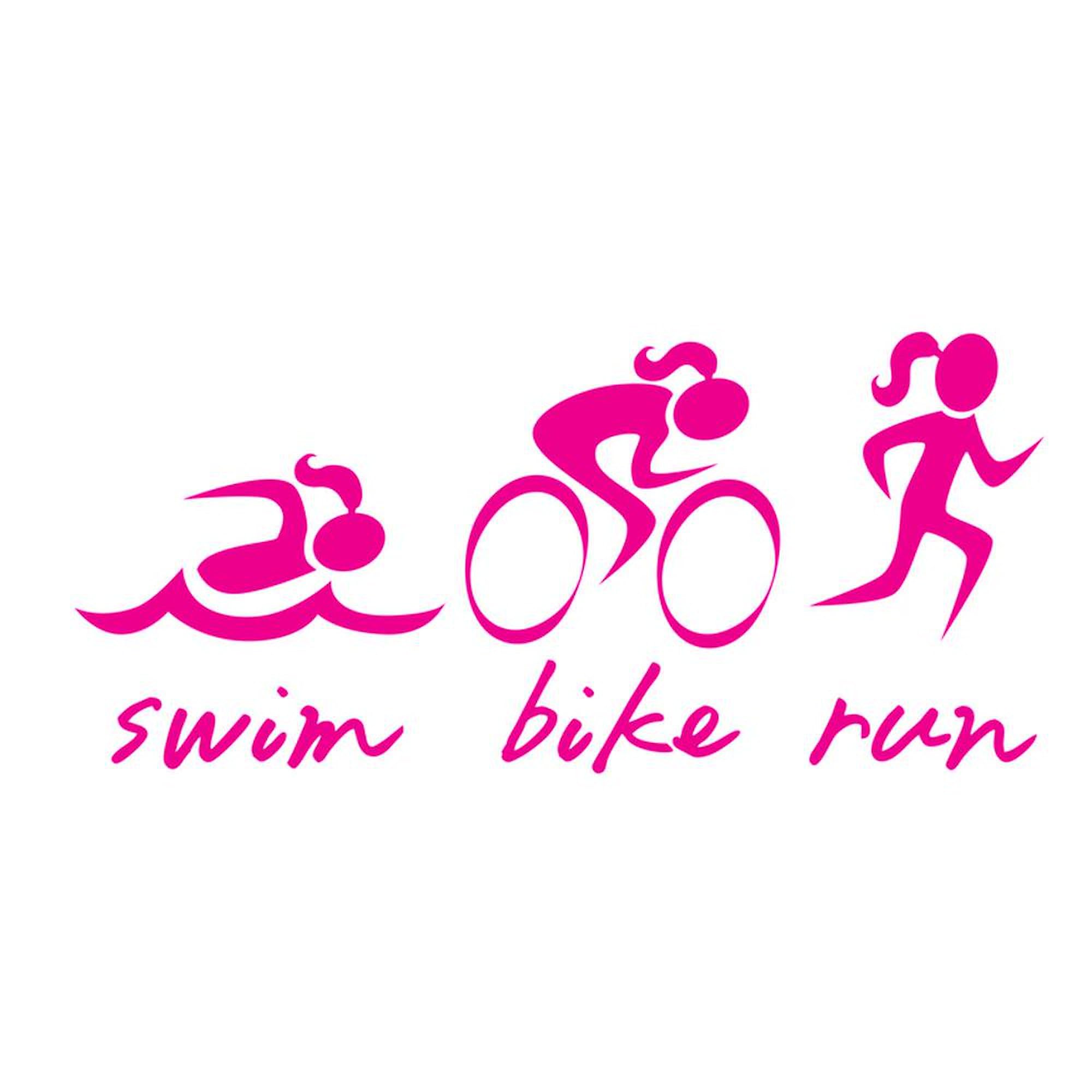 CafePress Swim Bike Run (Girl) Mugs Ceramic Coffee Mug, Tea Cup 11 oz