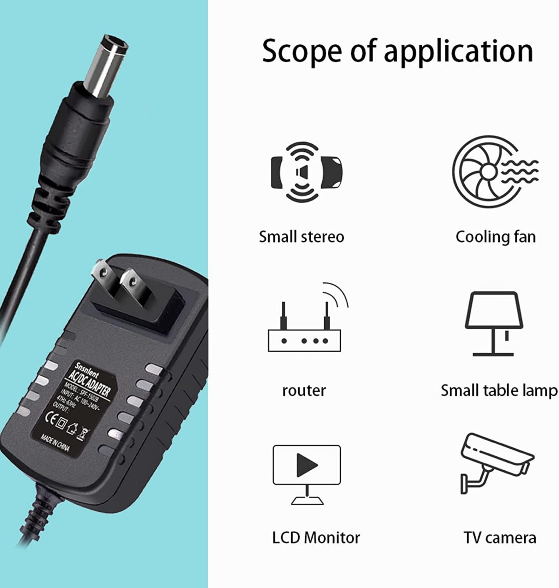 Dysead Compatible AC Adapter Replacement for Fisher Price L8339 K7923 K7924 K4227 Cradle Swing Power Supply