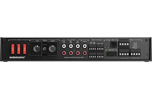 AudioControl D-6.1200 6-Channel Car Amplifier with Digital Signal Processing & ACR-3 Dash Remote