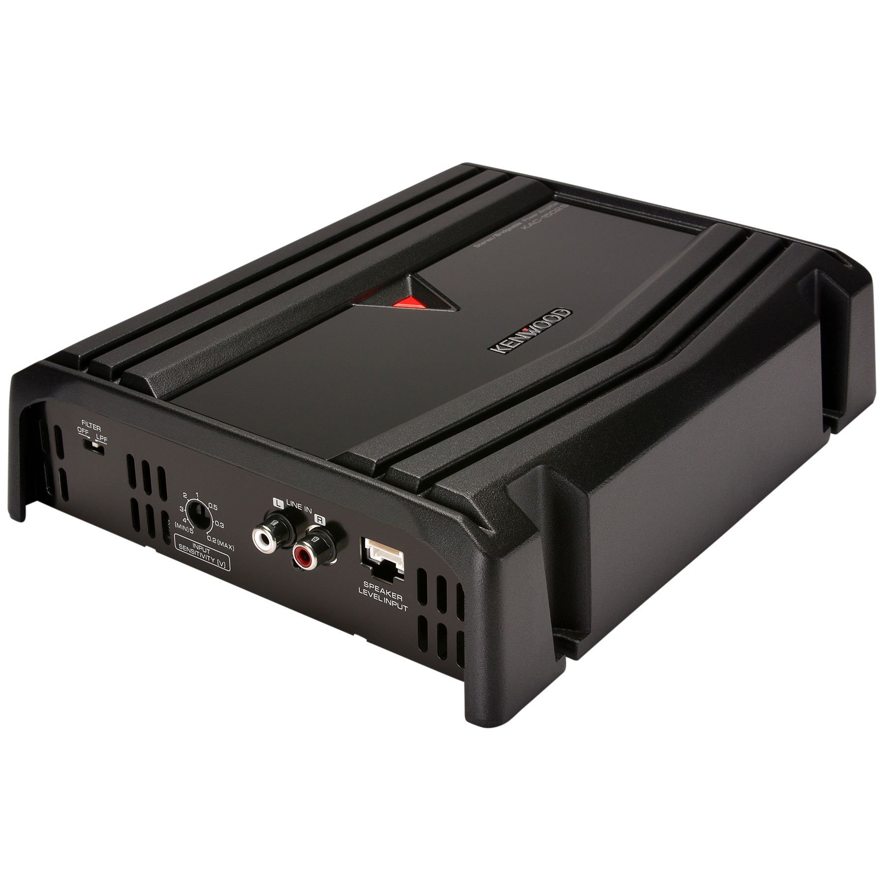 Kenwood 500W 2 Channels Dual Performance Standard Series Stereo Power Car Amplifier with Gravity Magnet Phone Holder Bundle